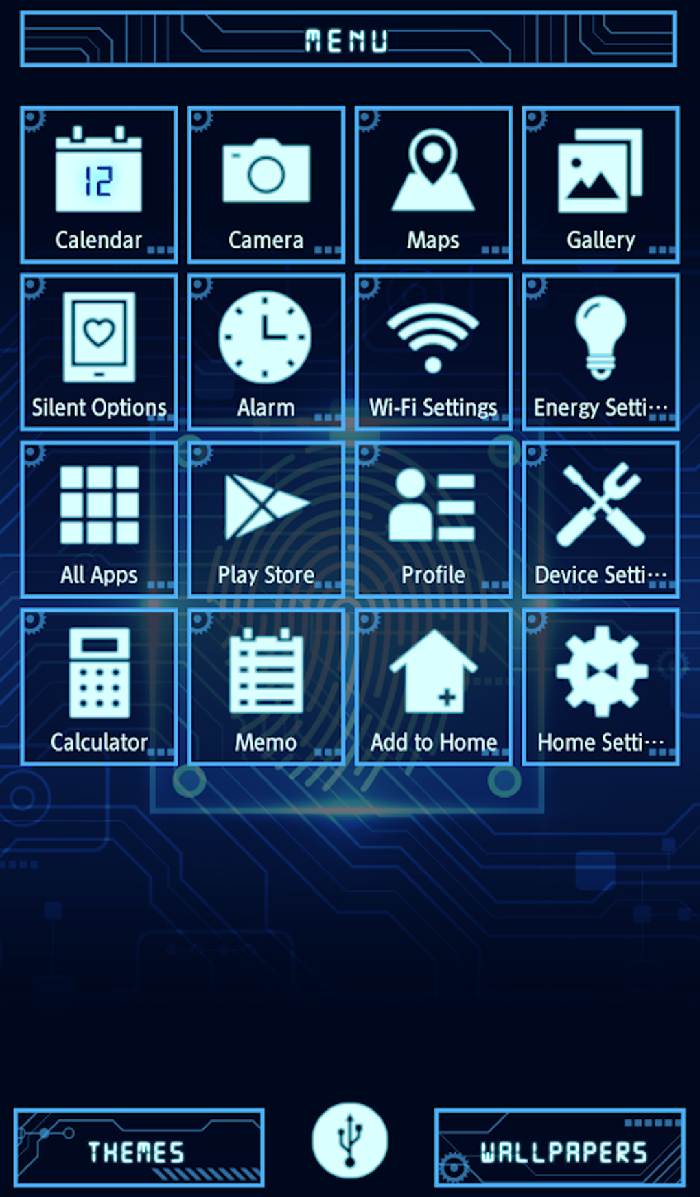 Cool Wallpaper Fingerprint Confirmation Theme APK для Android — Скачать