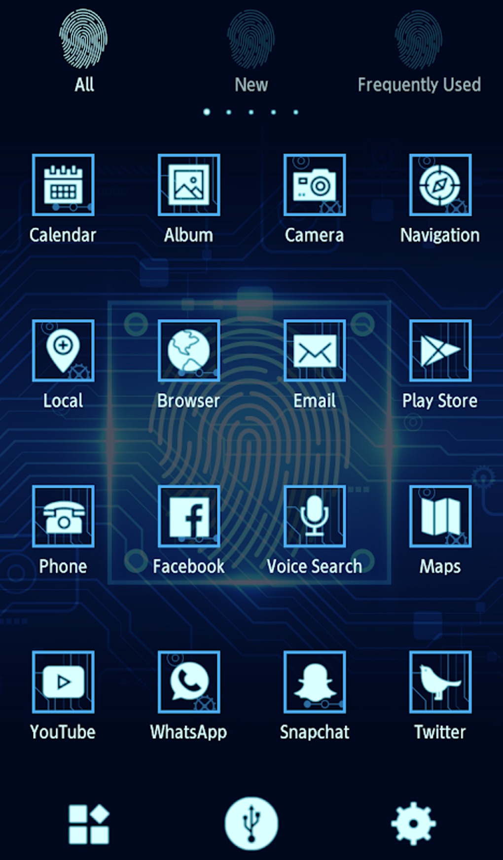 Cool Wallpaper Fingerprint Confirmation Theme APK for Android - Download