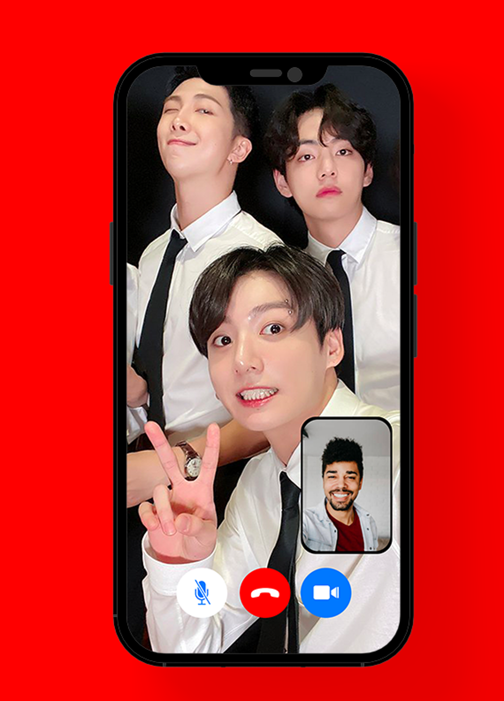 BTS Video Call Chat 방탄소년단 para Android - Descargar