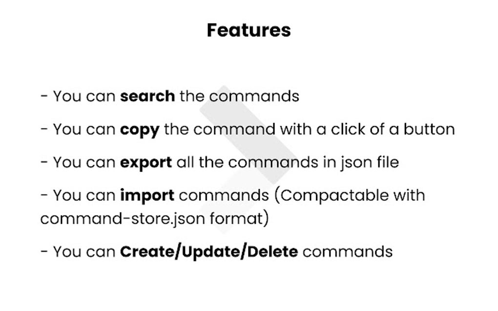 Command Store_ para Google Chrome - Extensión Descargar