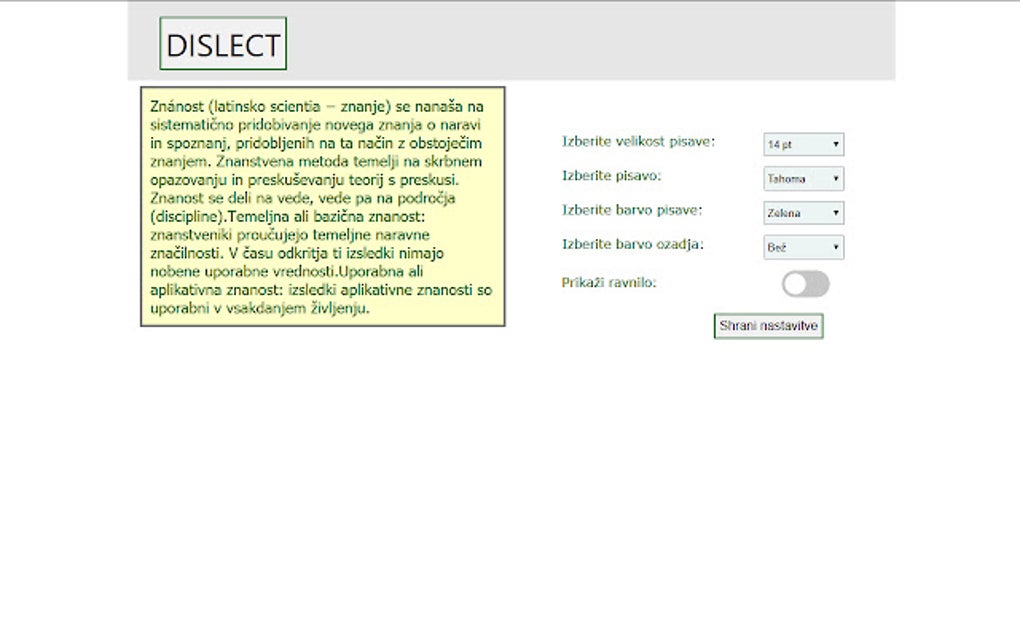 Dyslexia for Google Chrome - Extension Download