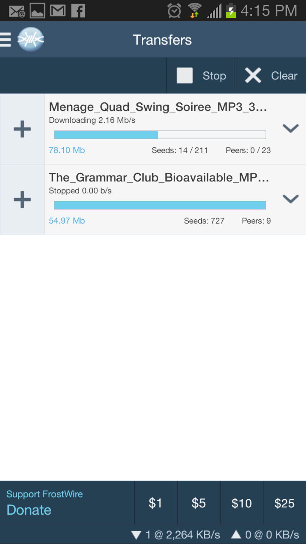Frostwire App FrostWire para Mac - Descargar