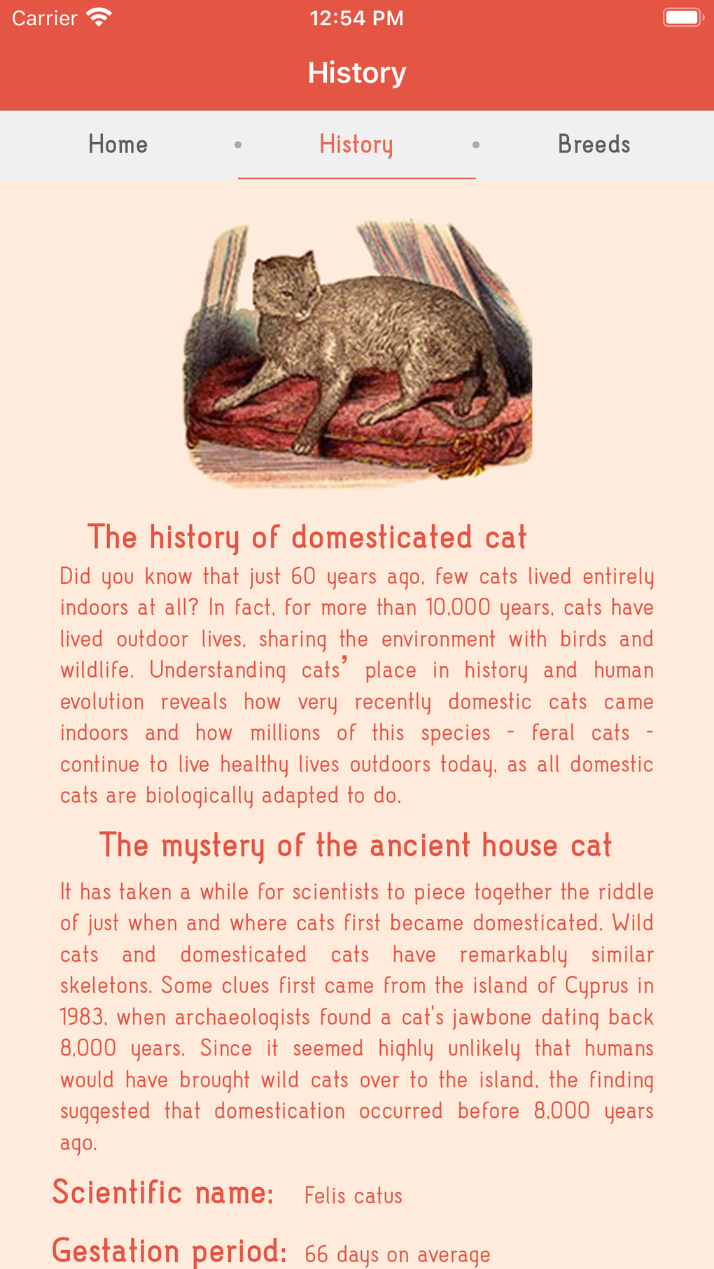 Darling cats para iPhone - Descargar