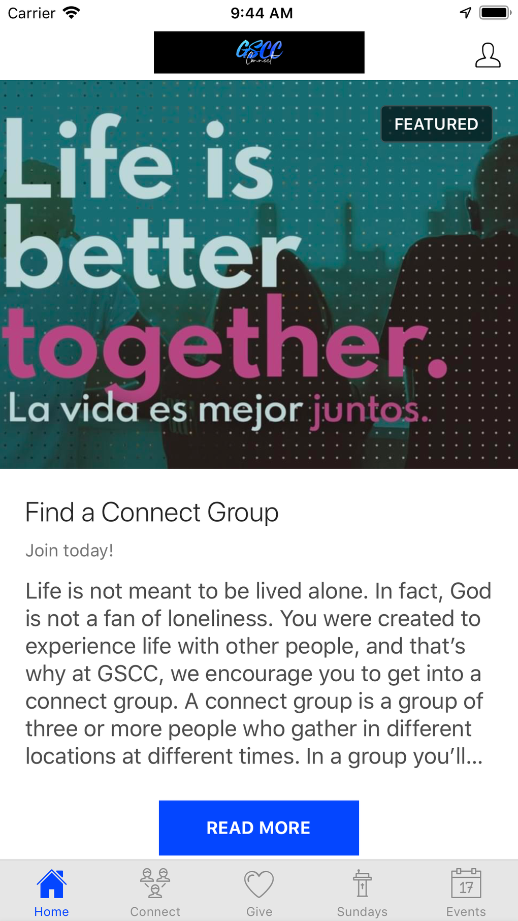 GSCC Connect for iPhone - Download
