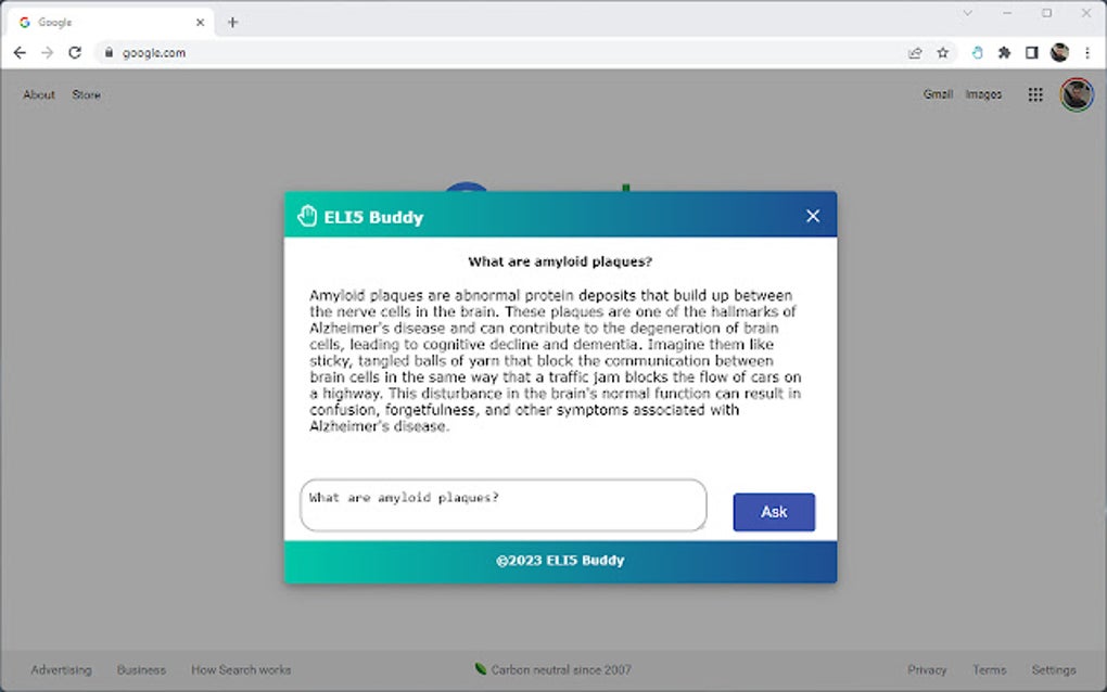ELI5 Buddy para Google Chrome - Extensión Descargar