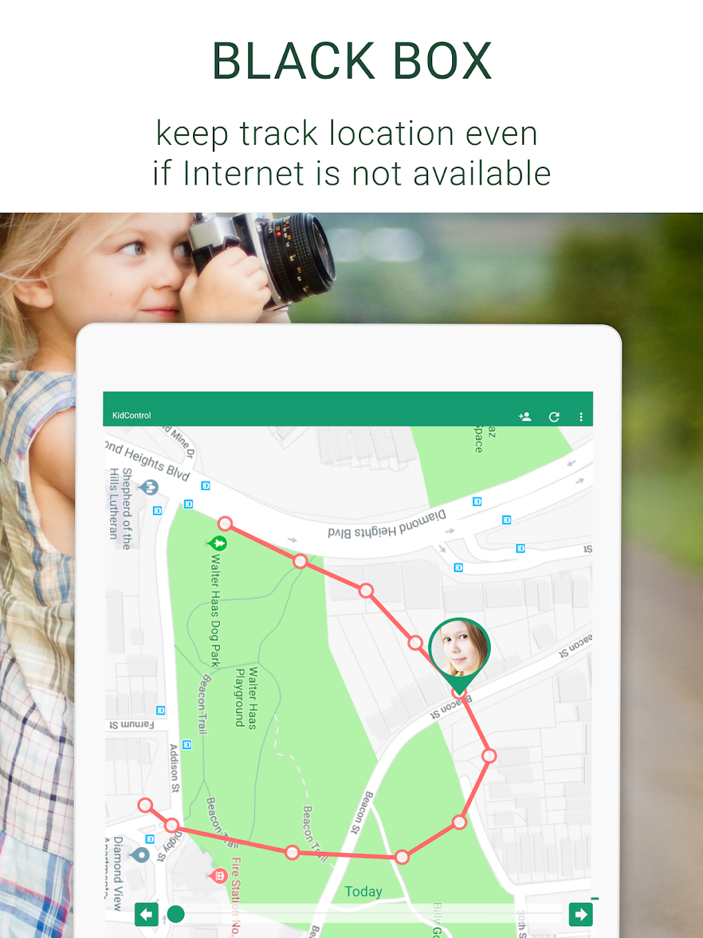 Family GPS tracker KidsControl APK for Android - Download