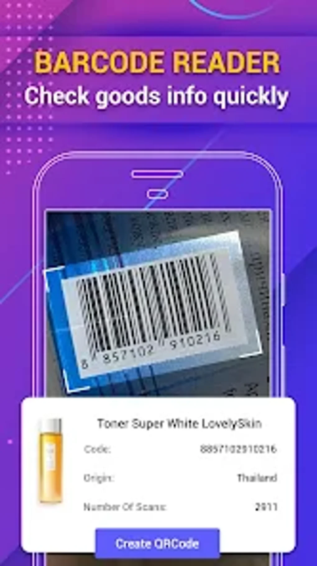QR Scanner And Barcode Reader for Android - Download