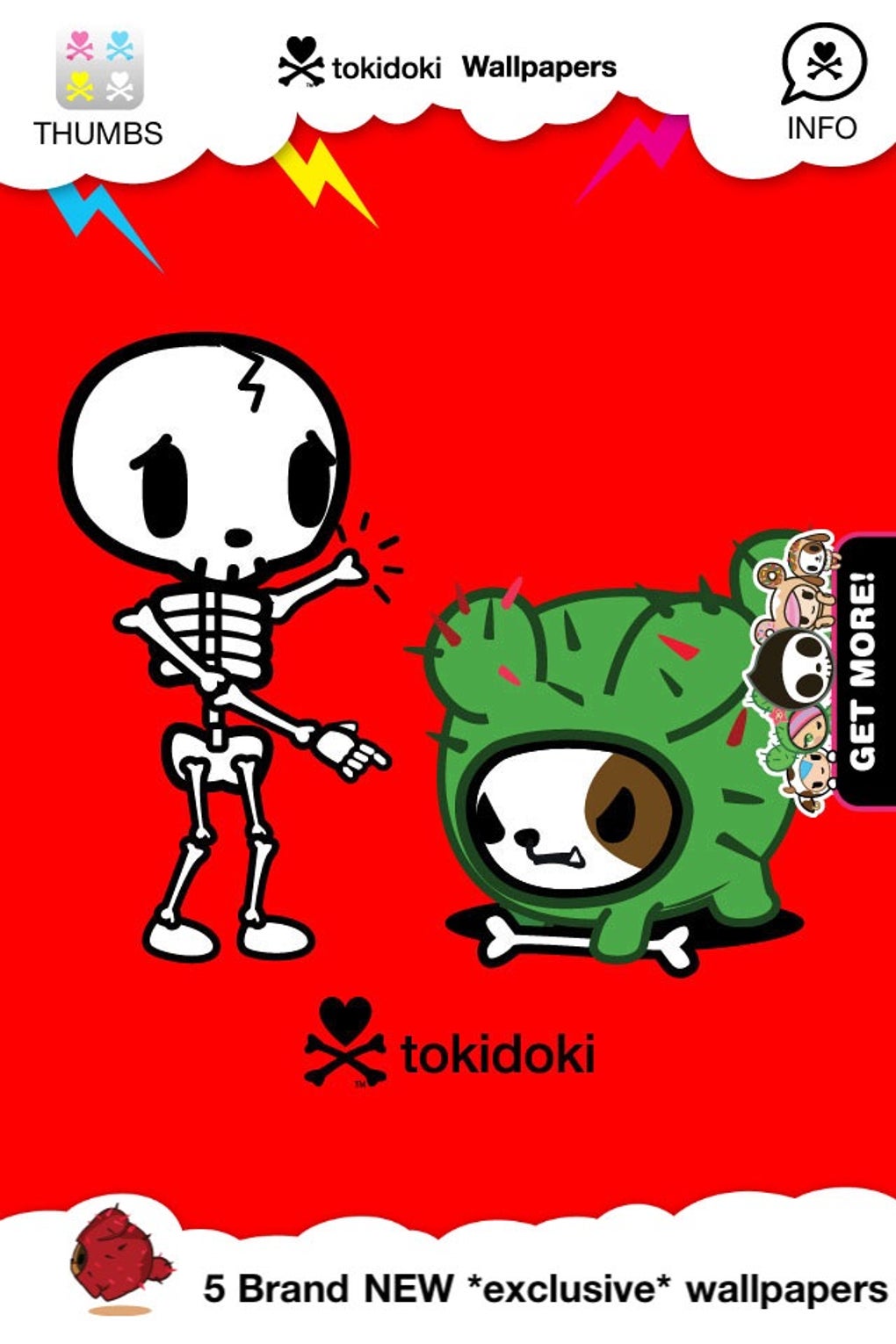 tokidoki Criminally Cute Backgrounds and Wallpapers for iPhone - Download