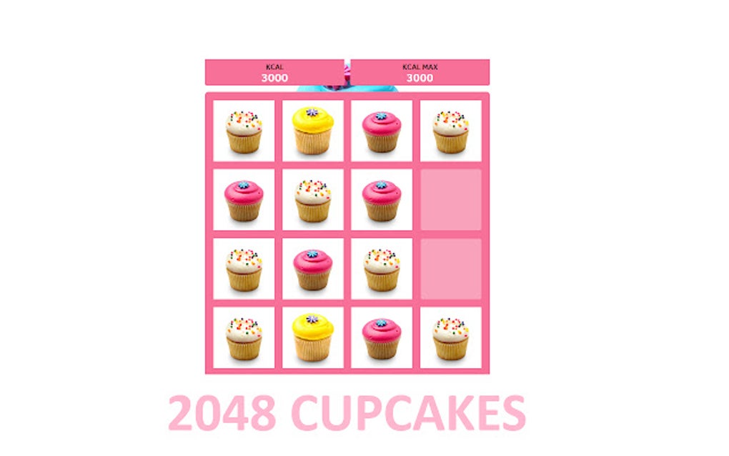 2048 Cupcakes para Google Chrome - Extensión Descargar