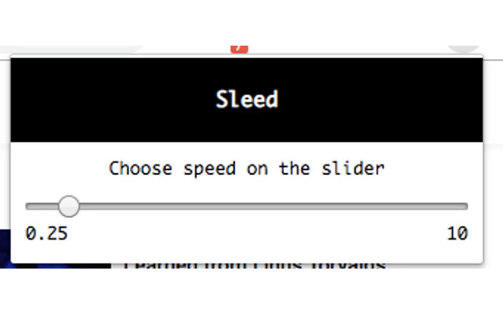 Sleed for Google Chrome - Extension Download