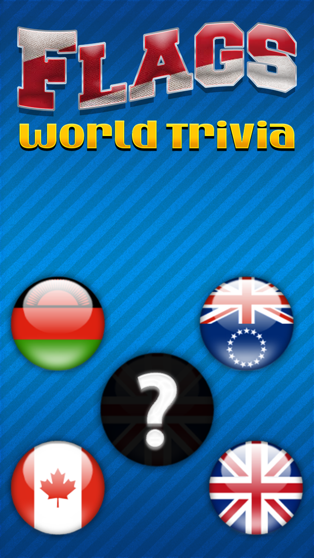 Flags World Trivia Game- Free Atlas Quiz Game для iPhone — Скачать