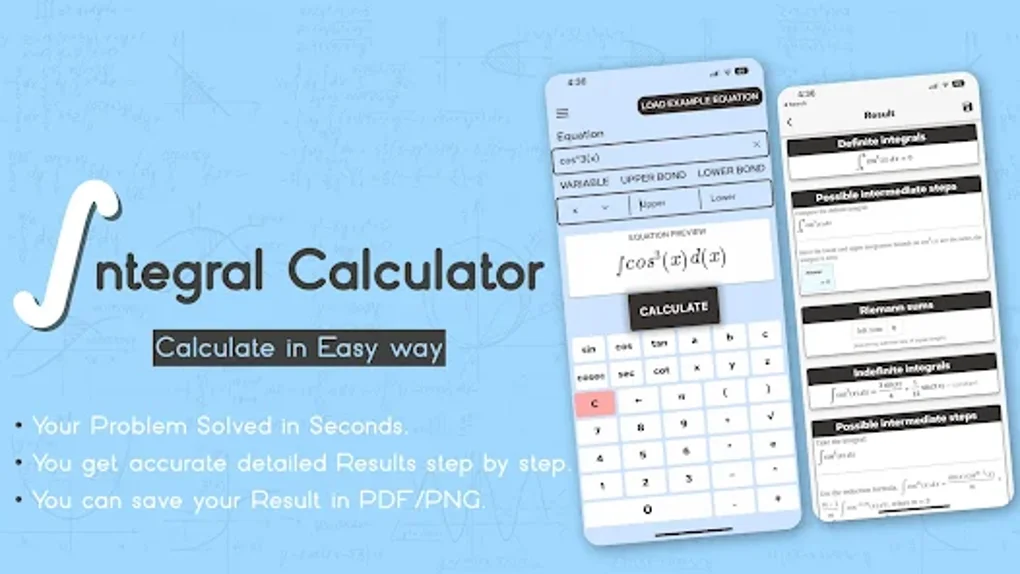 Integral Calculator with Steps para Android - Descargar