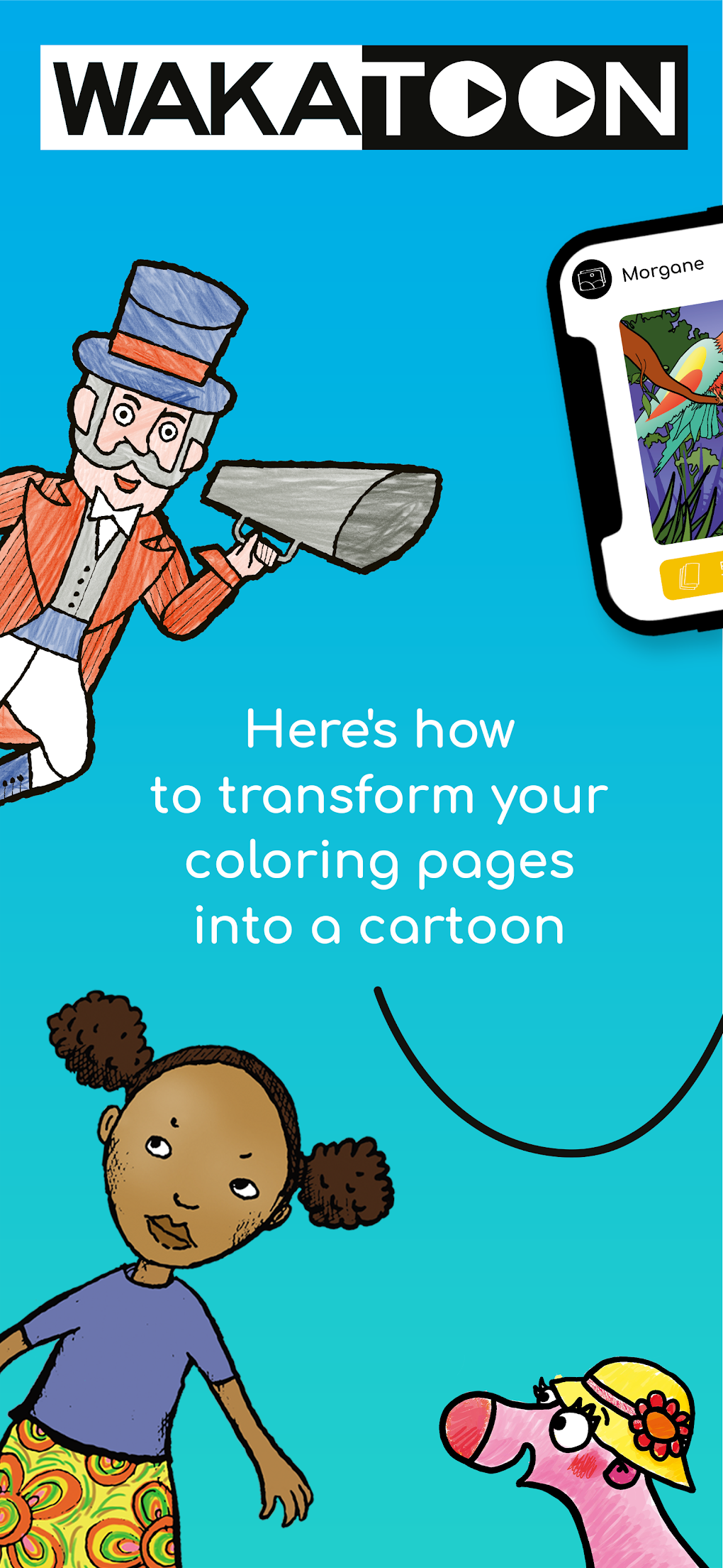 Wakatoon - Make your Cartoons for Android - Download