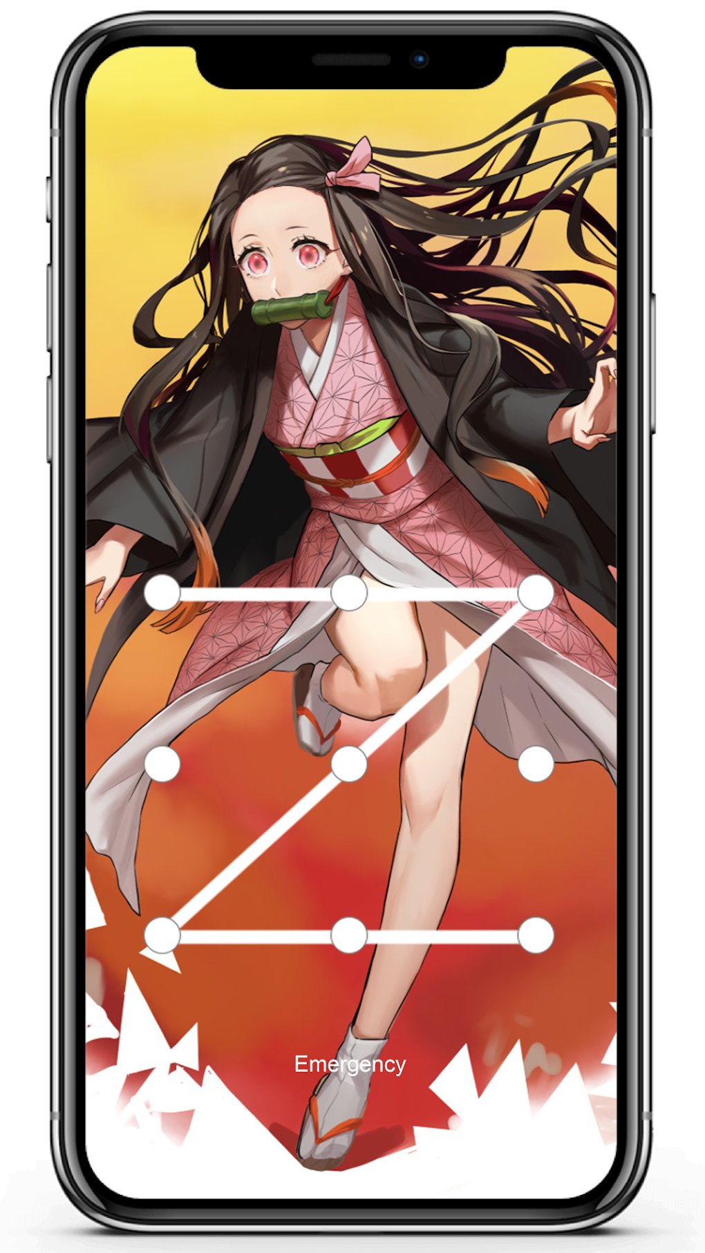 Nezuko Lock Screen for Android - Download