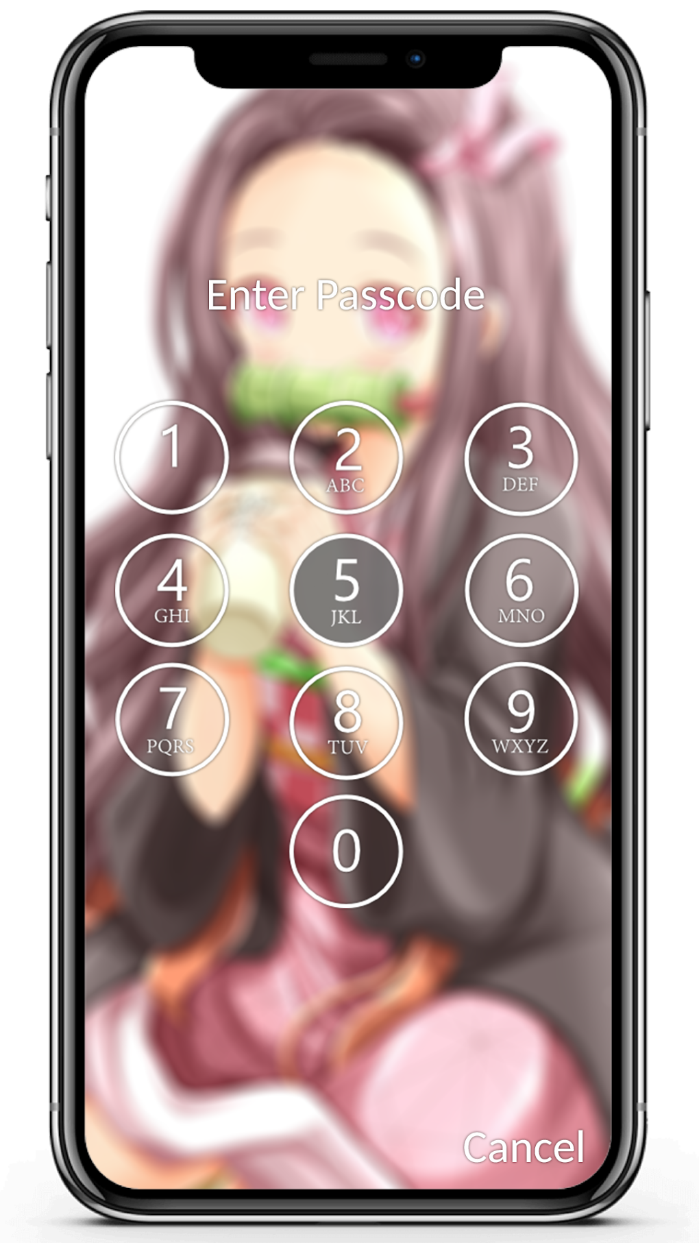Nezuko Lock Screen para Android - Descargar