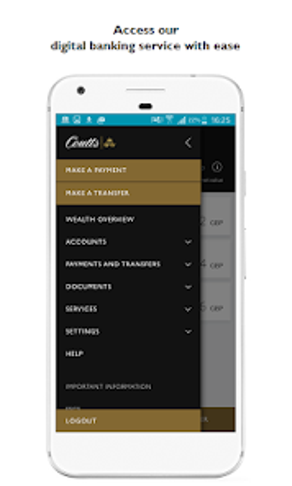 Coutts Mobile for Android - Download