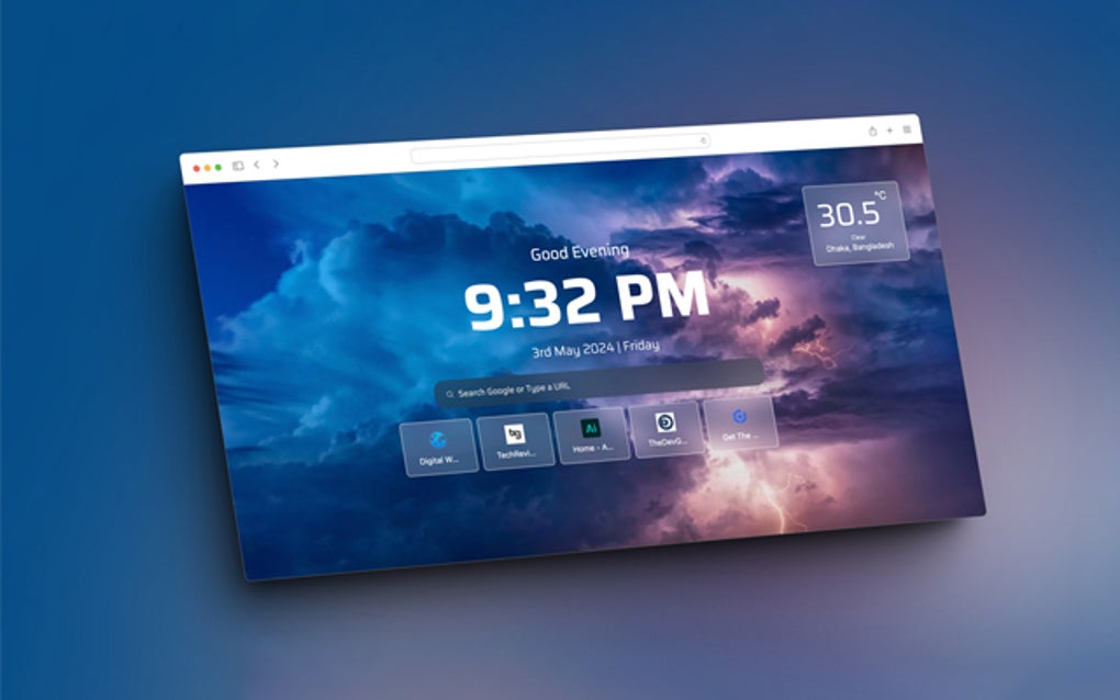 Clarity Tab Google Chrome 용 - 확장 프로그램 다운로드
