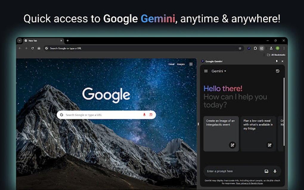 Google Gemini para Google Chrome - Extensión Descargar