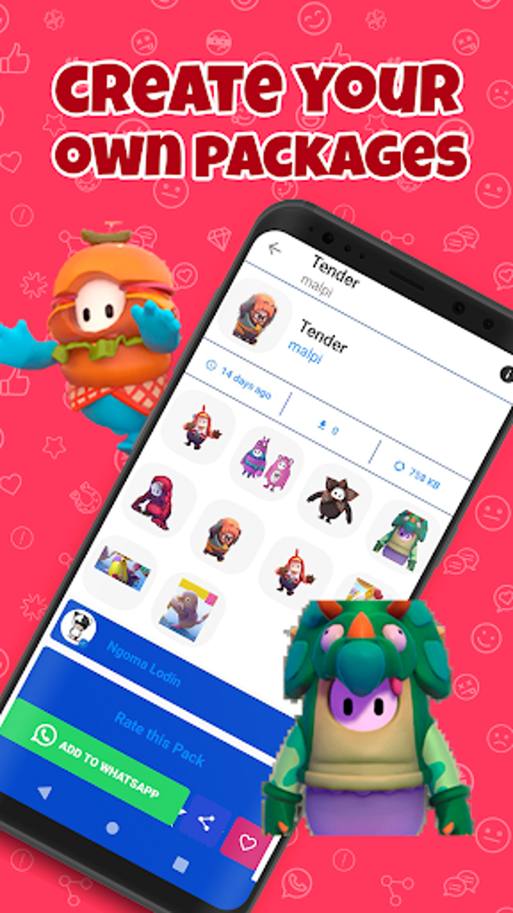 Fall G Stickers WAStickerApps for Android - Download