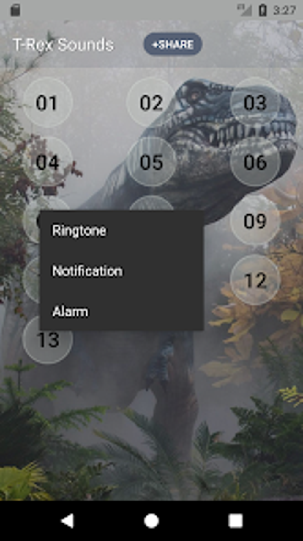 Tyrannosaurus Rex Sounds for Android - Download