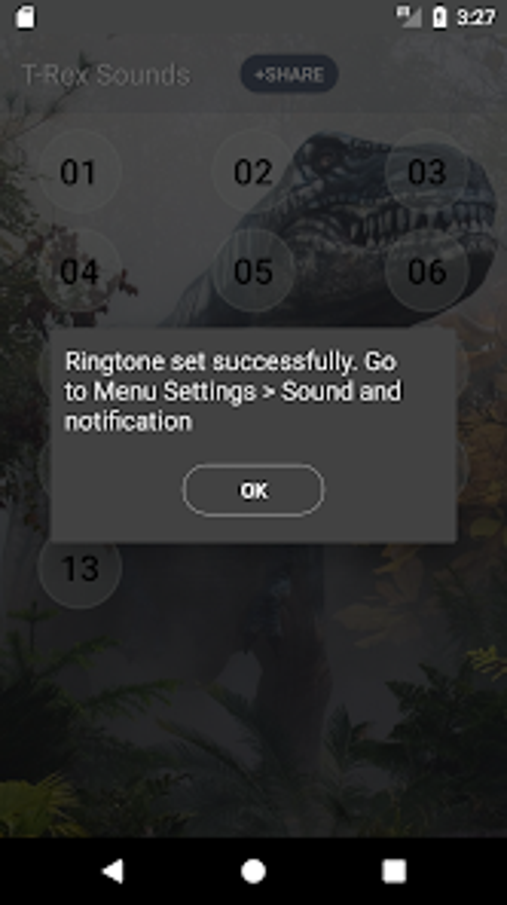 Tyrannosaurus Rex Sounds for Android - Download