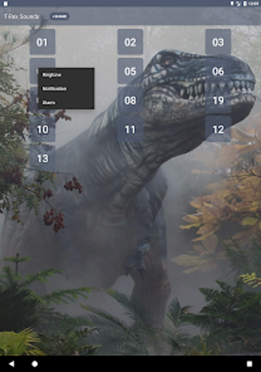 Tyrannosaurus Rex Sounds for Android - Download