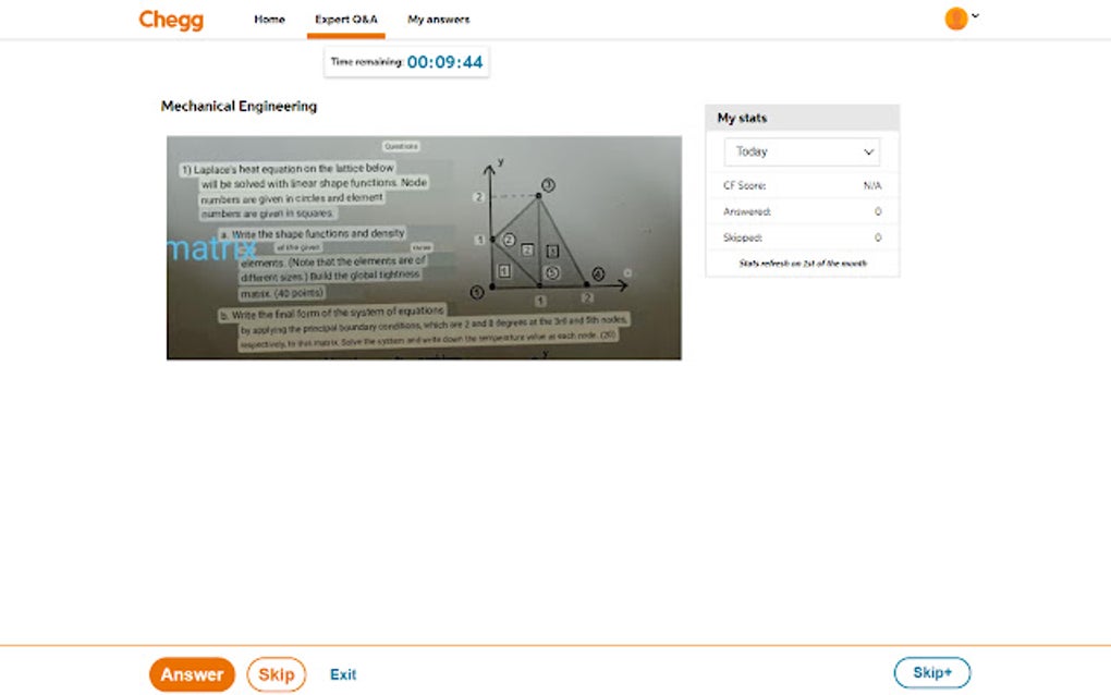 chegg skip pour Google Chrome - Extension Télécharger