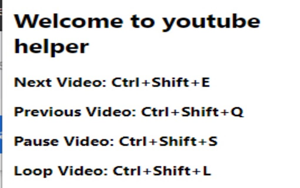 YouTube Helper for Google Chrome - Extension Download