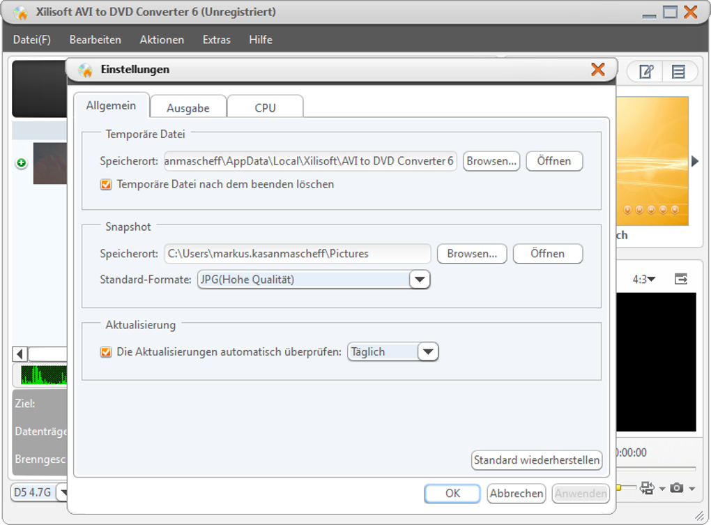 Xilisoft AVI to DVD Converter - Download