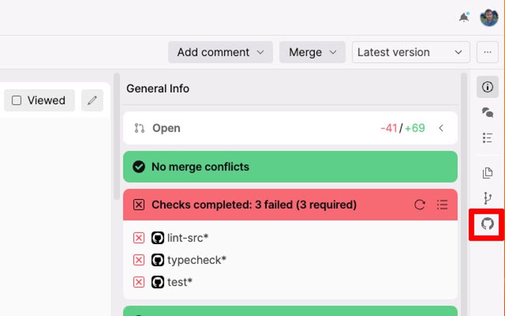 GitHub Button for Graphite Google Chrome 용 - 확장 프로그램 다운로드