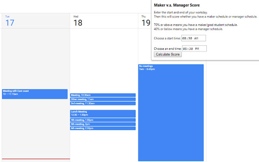Maker vs Manager for Google Chrome - Extension Download