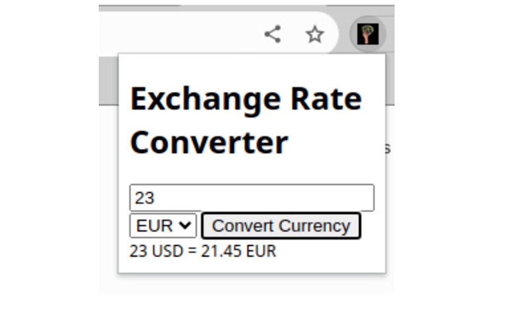 Exchange Rates for Google Chrome - Extension Download
