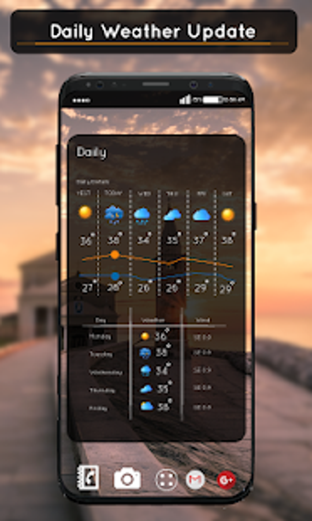 Real Time Weather Alerts Weather Forecast para Android - Descargar