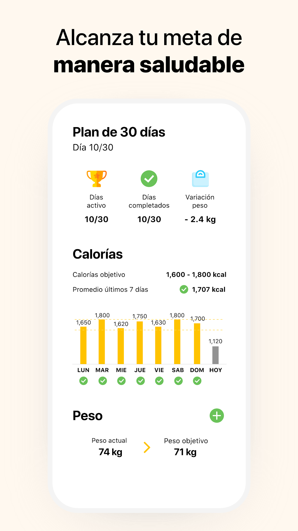 FITIA - Nutrición Inteligente. Baja de Peso Fácil APK para Android ...