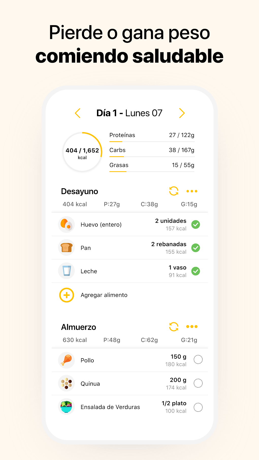 FITIA - Nutrición Inteligente. Baja de Peso Fácil APK para Android ...