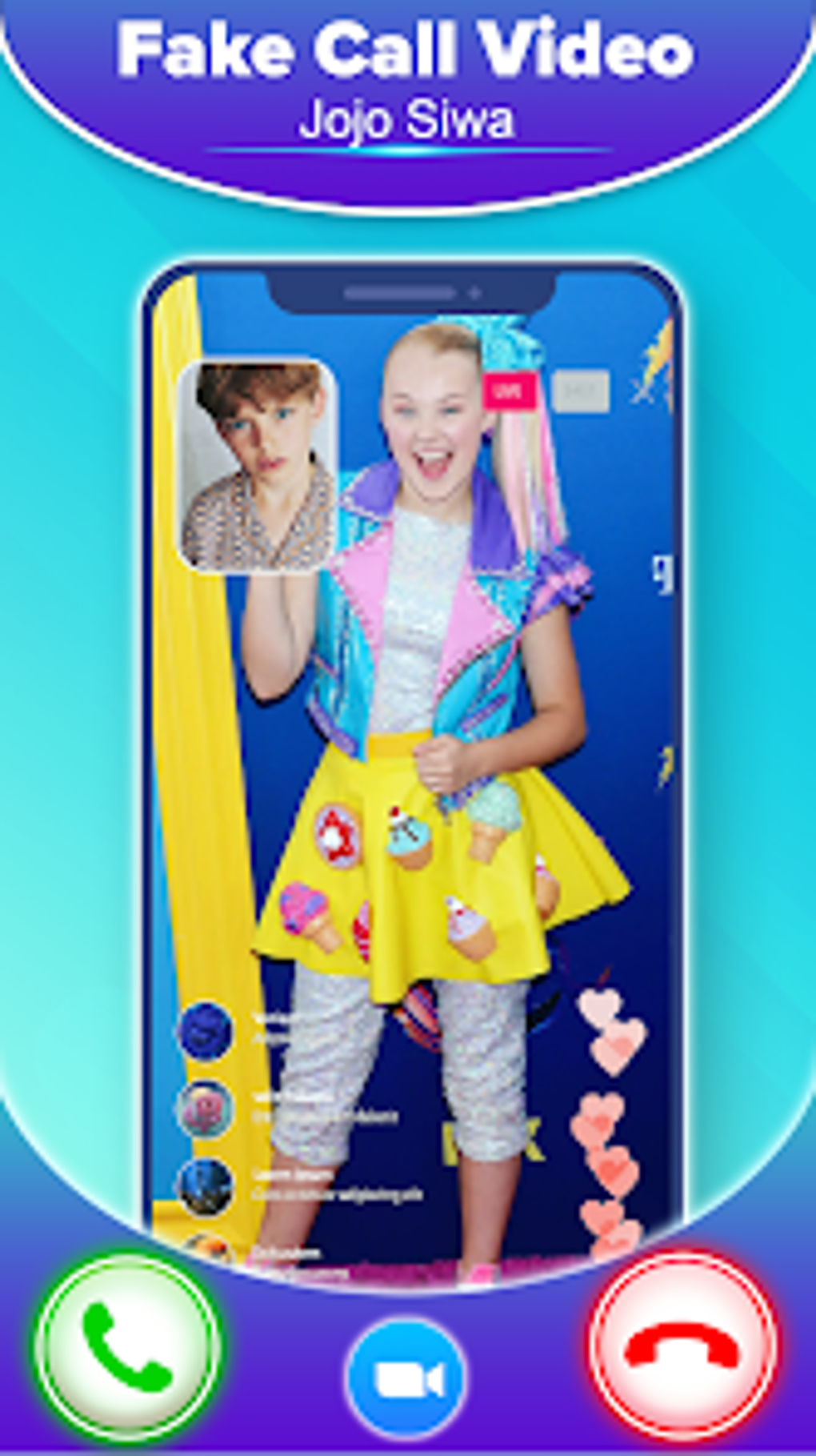 Video Call Jojo Siwa Simulator para Android - Descargar