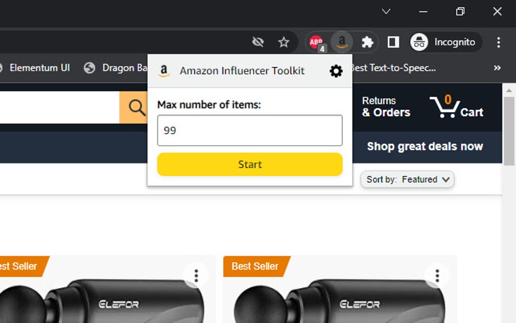 Amazon Influencer Toolkit for Google Chrome - Extension Download