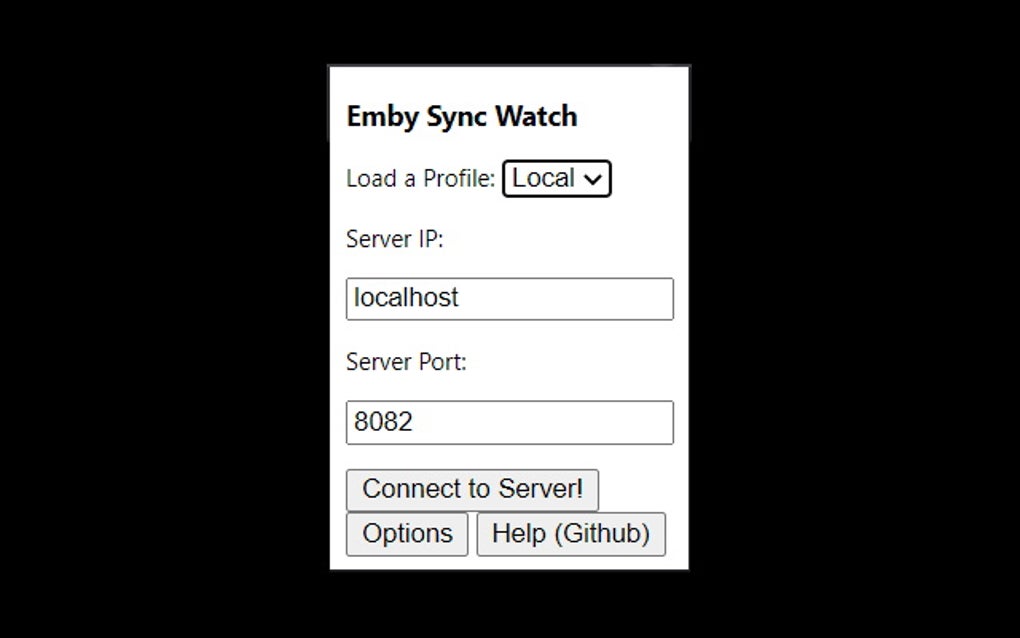 Emby Sync Watch para Google Chrome - Extensión Descargar