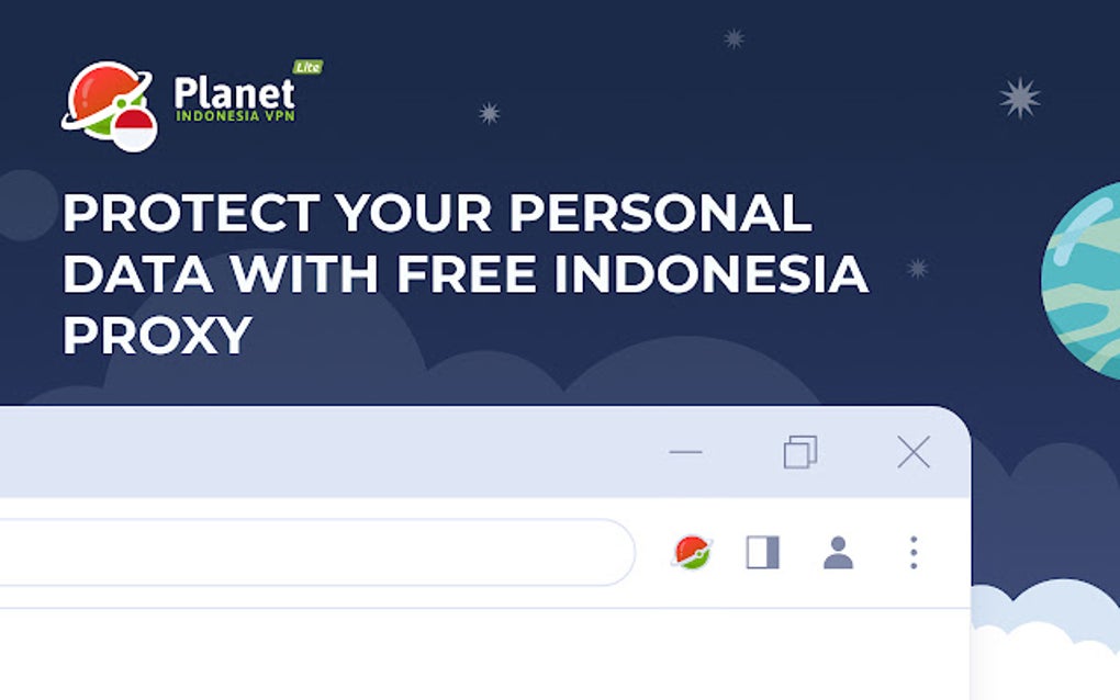 VPN Indonesia - Planet VPN lite Proxy para Google Chrome - Extensión Descargar
