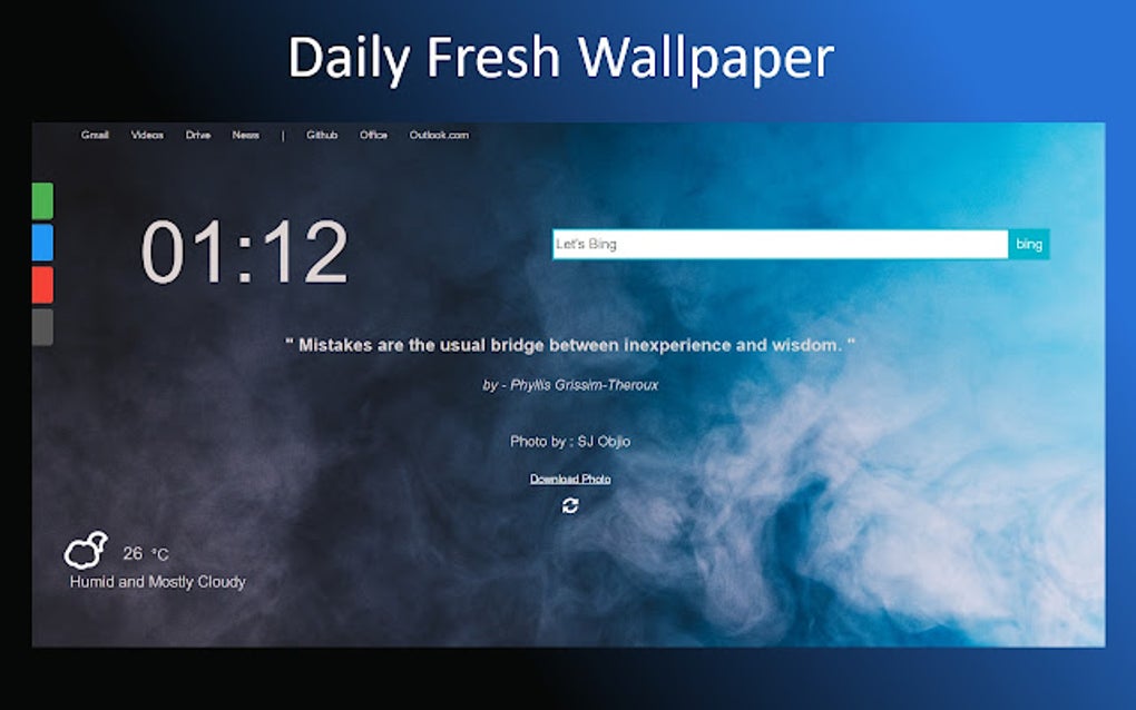 Bink - Personal Dashboard For Chrome for Google Chrome - Extension Download