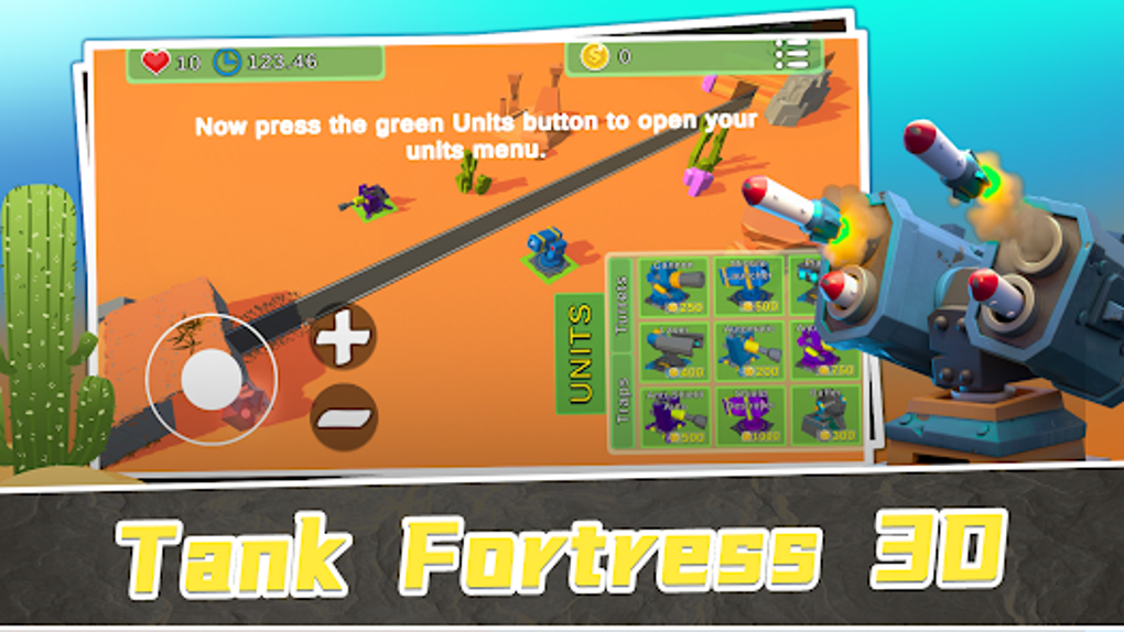 Tank Fortress 3D สำหรับ Android - ดาวน์โหลด