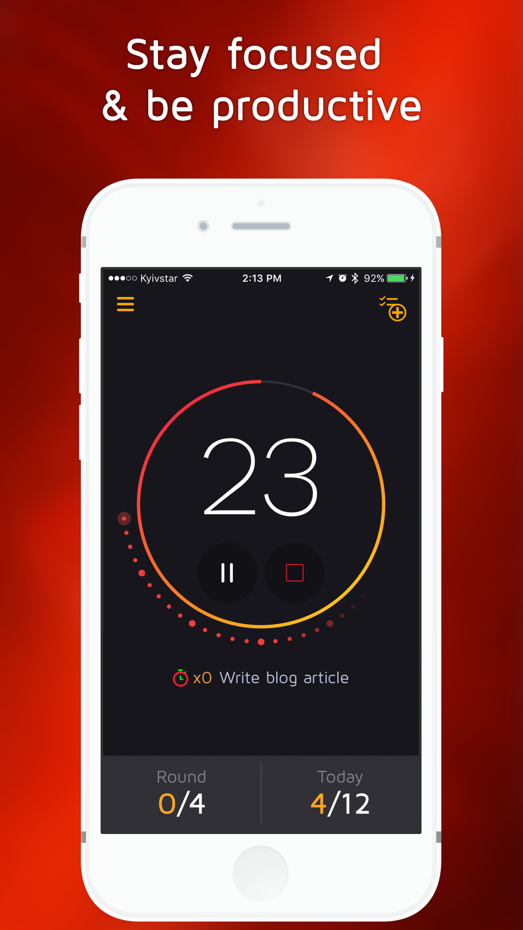 Focus Watch - Stay Focused for iPhone - Download