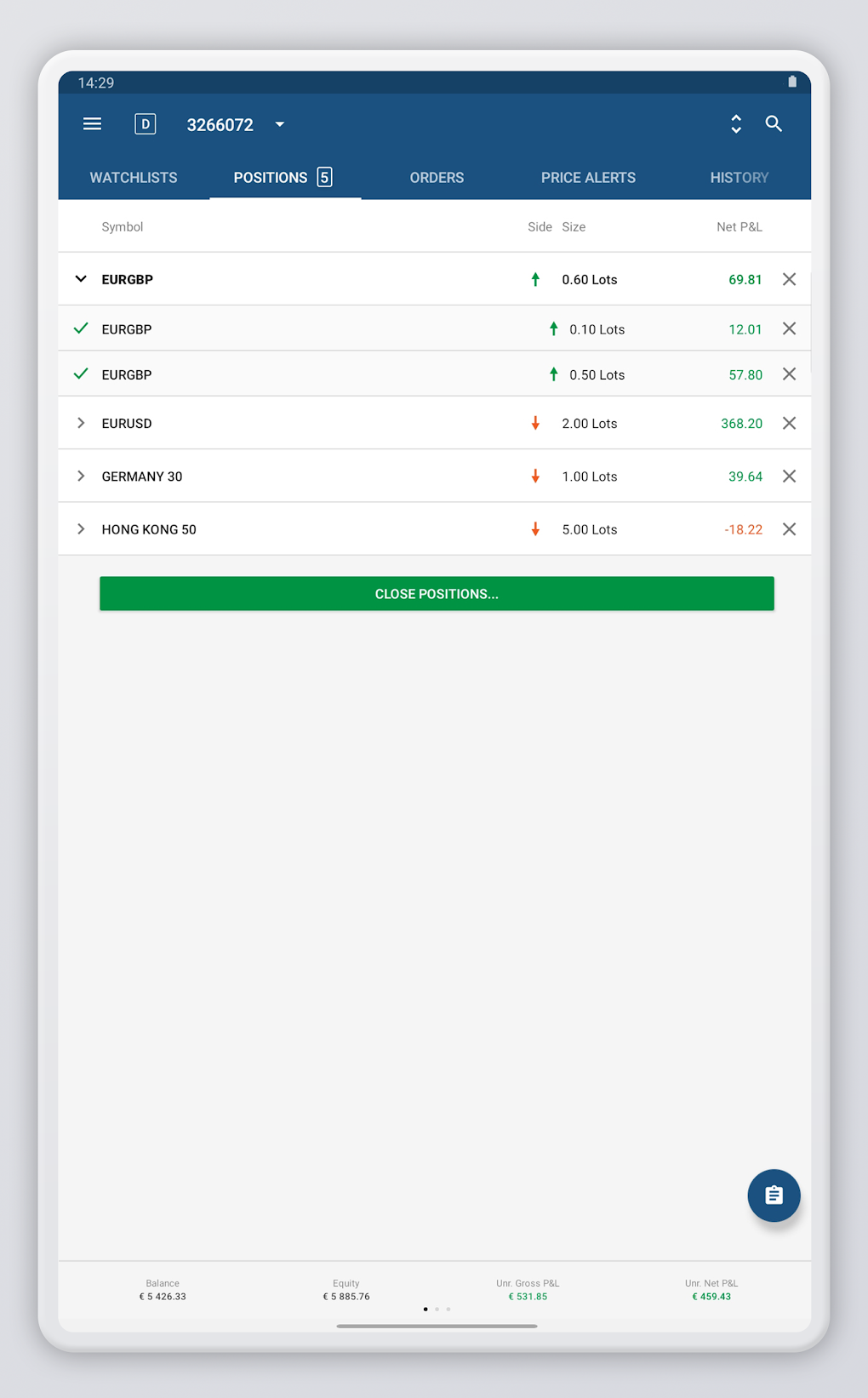 MultiBank cTrader for Android - Download