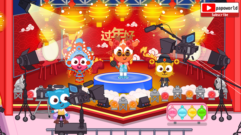 Papo Town: Spring Festival para iPhone - Descargar