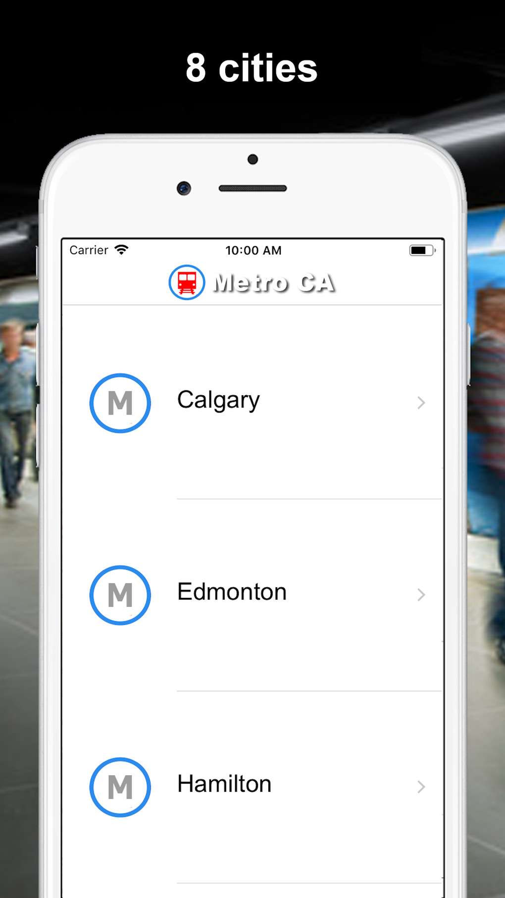Metro CA - Montreal Vancouver for iPhone - Download