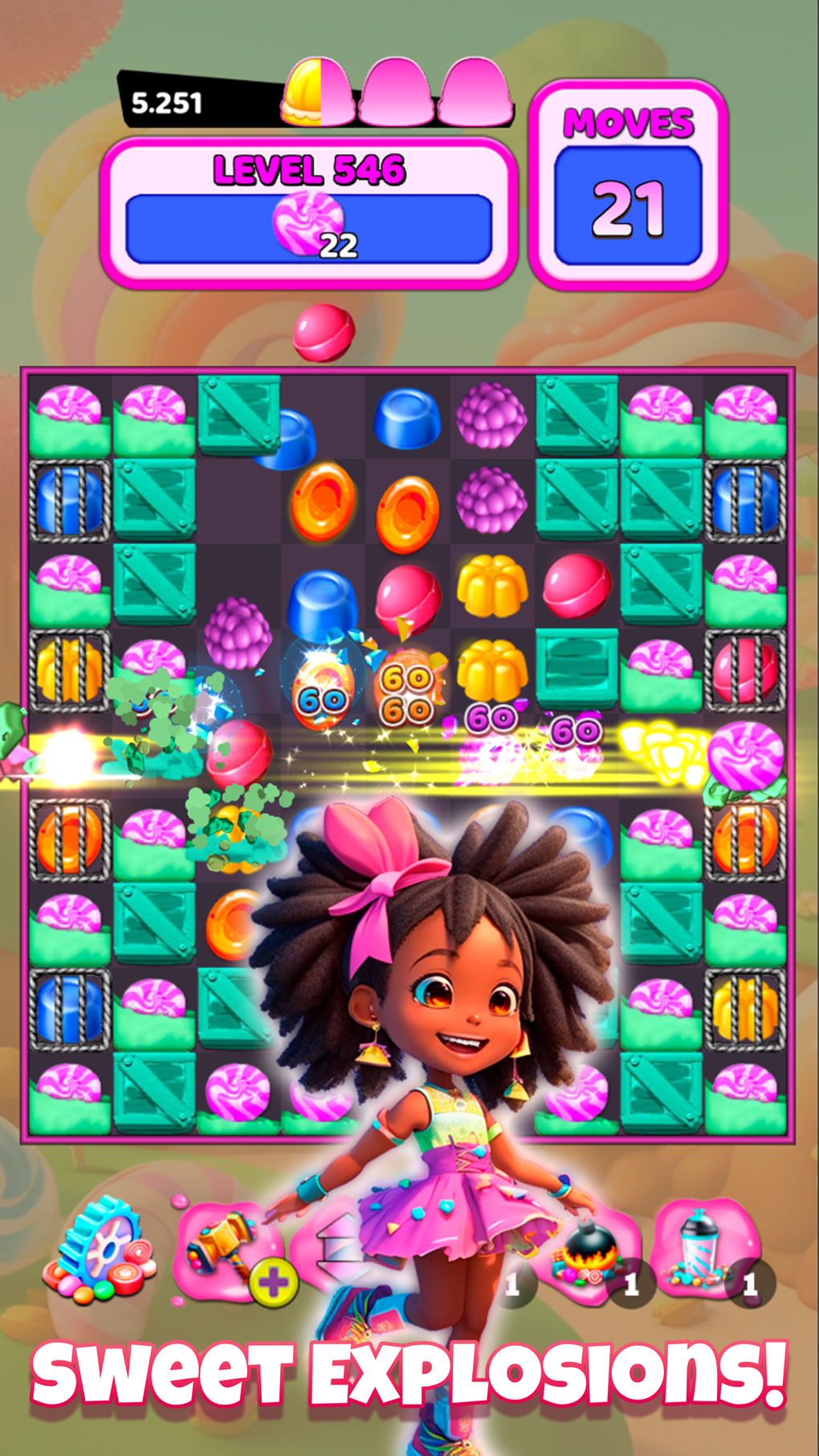 Colorful Gummy Blast for iPhone - Download