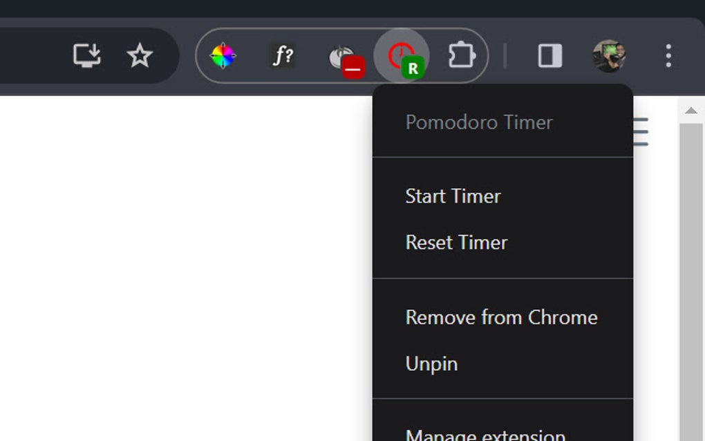 Pomodoro Timer for Google Chrome - Extension Download