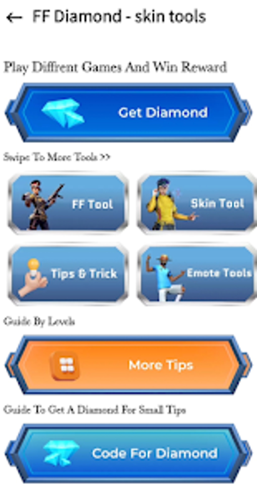 Android 용 FF Skin Tools Tips - 다운로드