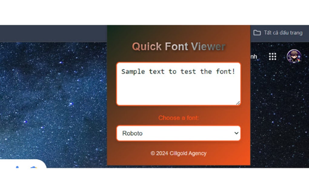 Quick Font Viewer for Google Chrome - Extension Download
