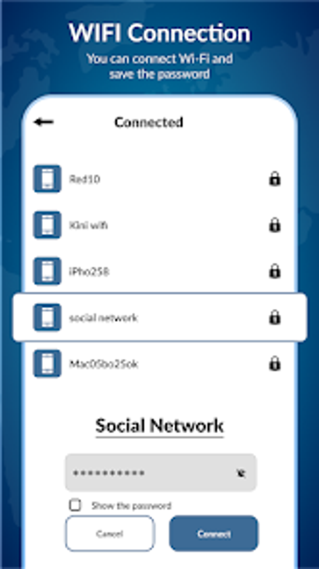 Wifi Connection Anywhere para Android - Descargar